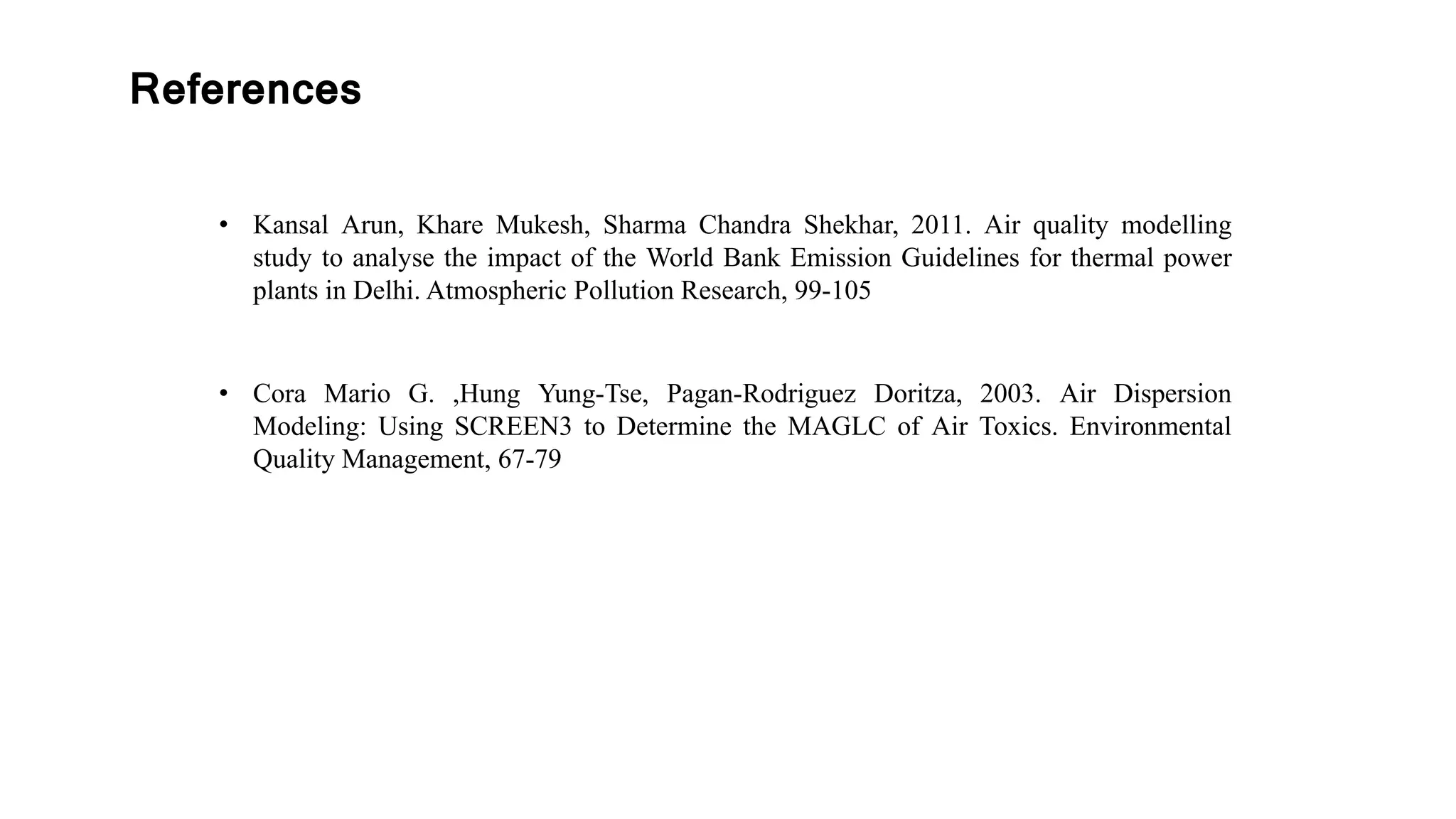 Gaussian Plume Dispersion Model | PPTX