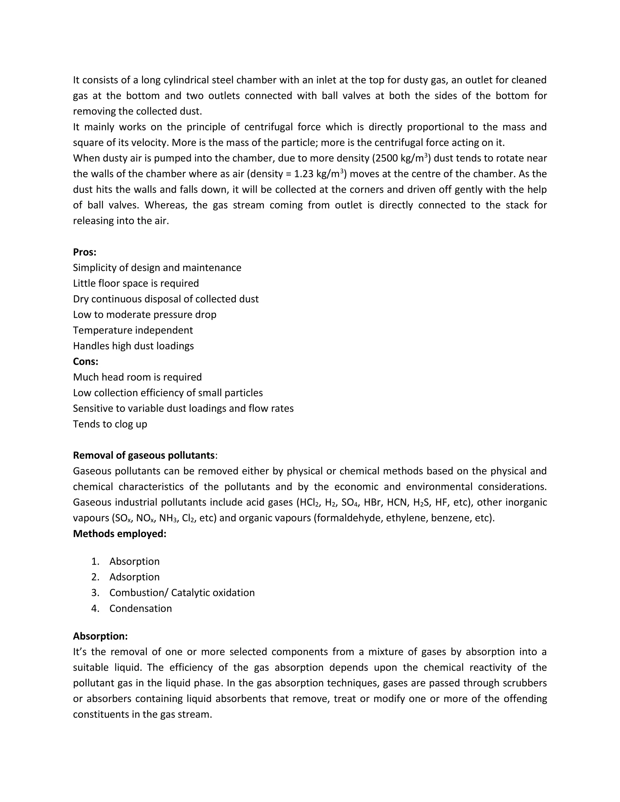 Air pollution notes | PDF
