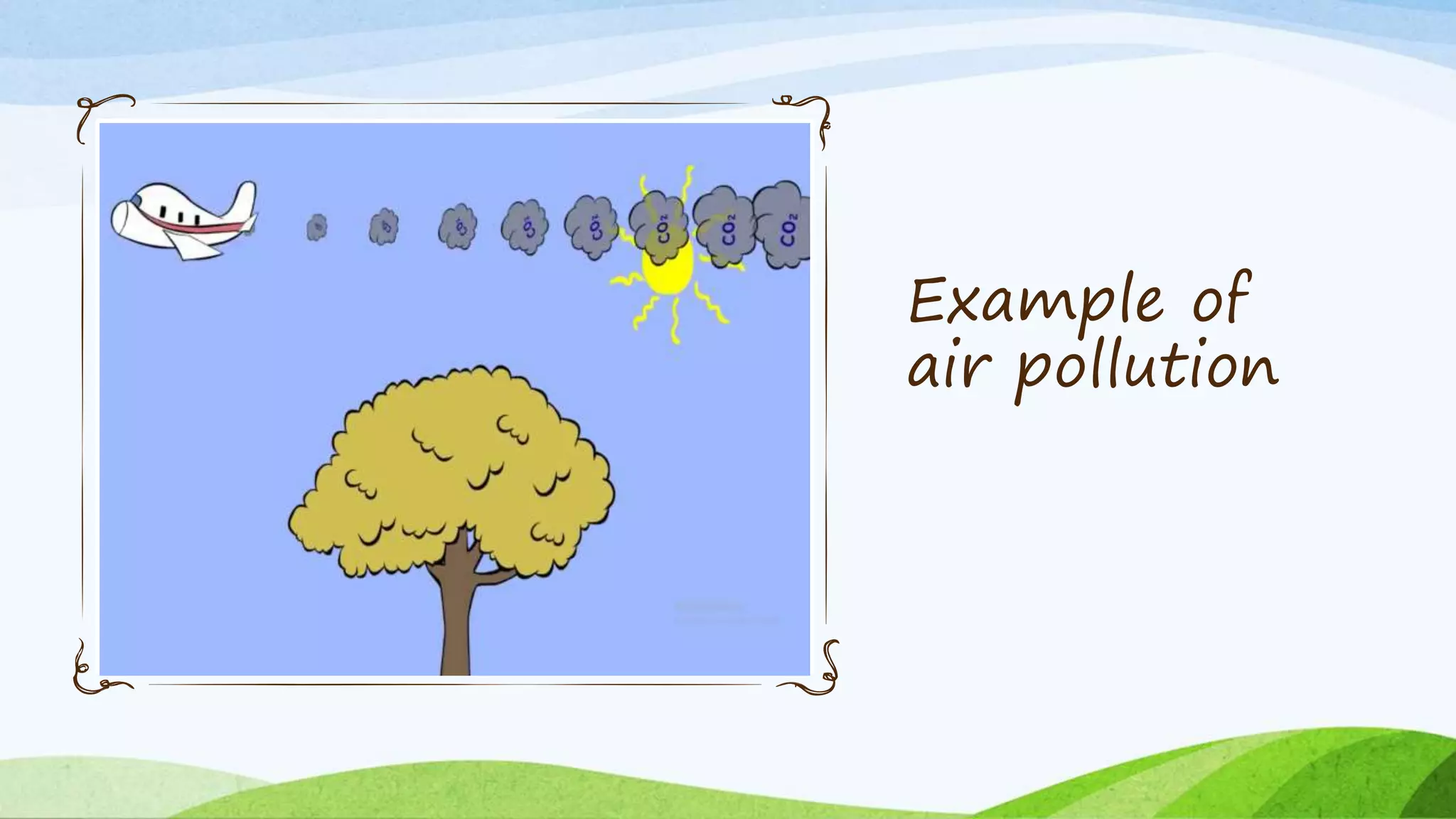 Air pollution PowerPoint slide | PPTX