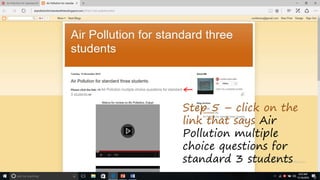 Air pollution PowerPoint slide | PPTX