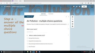 Air pollution PowerPoint slide | PPTX