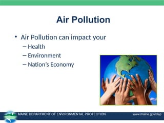 Air Pollution PPT on Environmental Education | PPTX