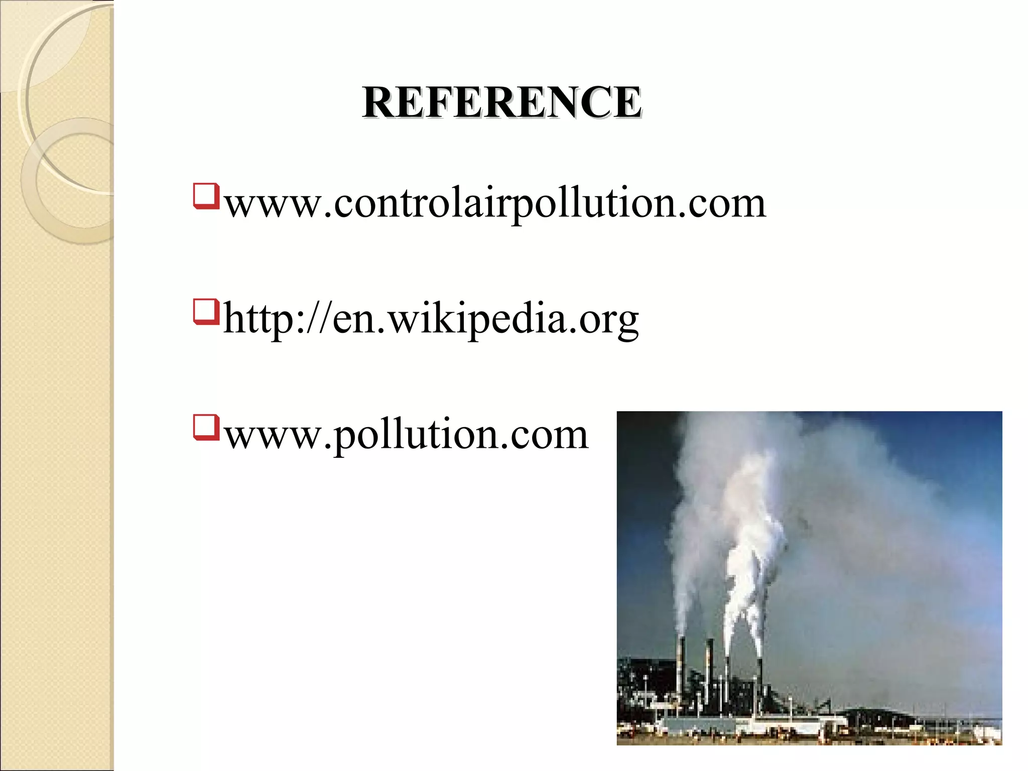 Air pollution ppt | PPT