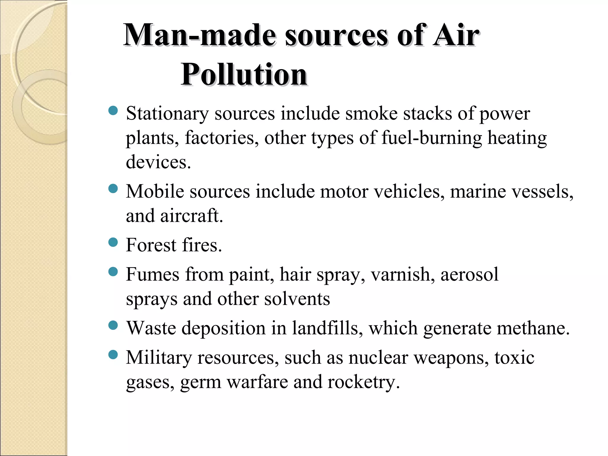 Air pollution ppt | PPT
