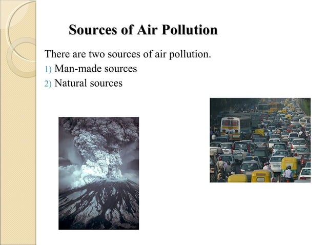Air pollution ppt | PPT