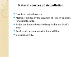 Air pollution ppt | PPT