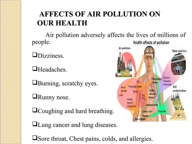 Air pollution ppt | PPT