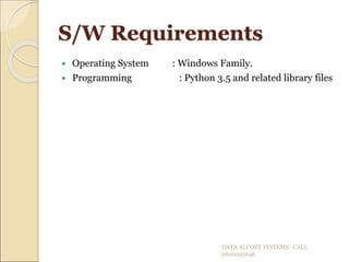 Air pollution prediction in python | PPT