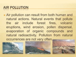 Air pollution presentation | PPTX