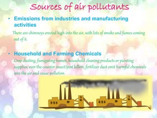 Air pollution presentation | PPTX
