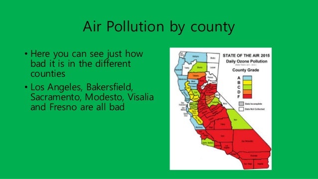 Air Pollution in California