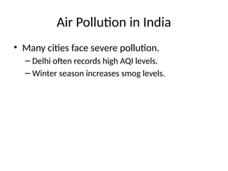 Comprehensive Overview of Air Pollution: Causes, Effects, and Solutions ...