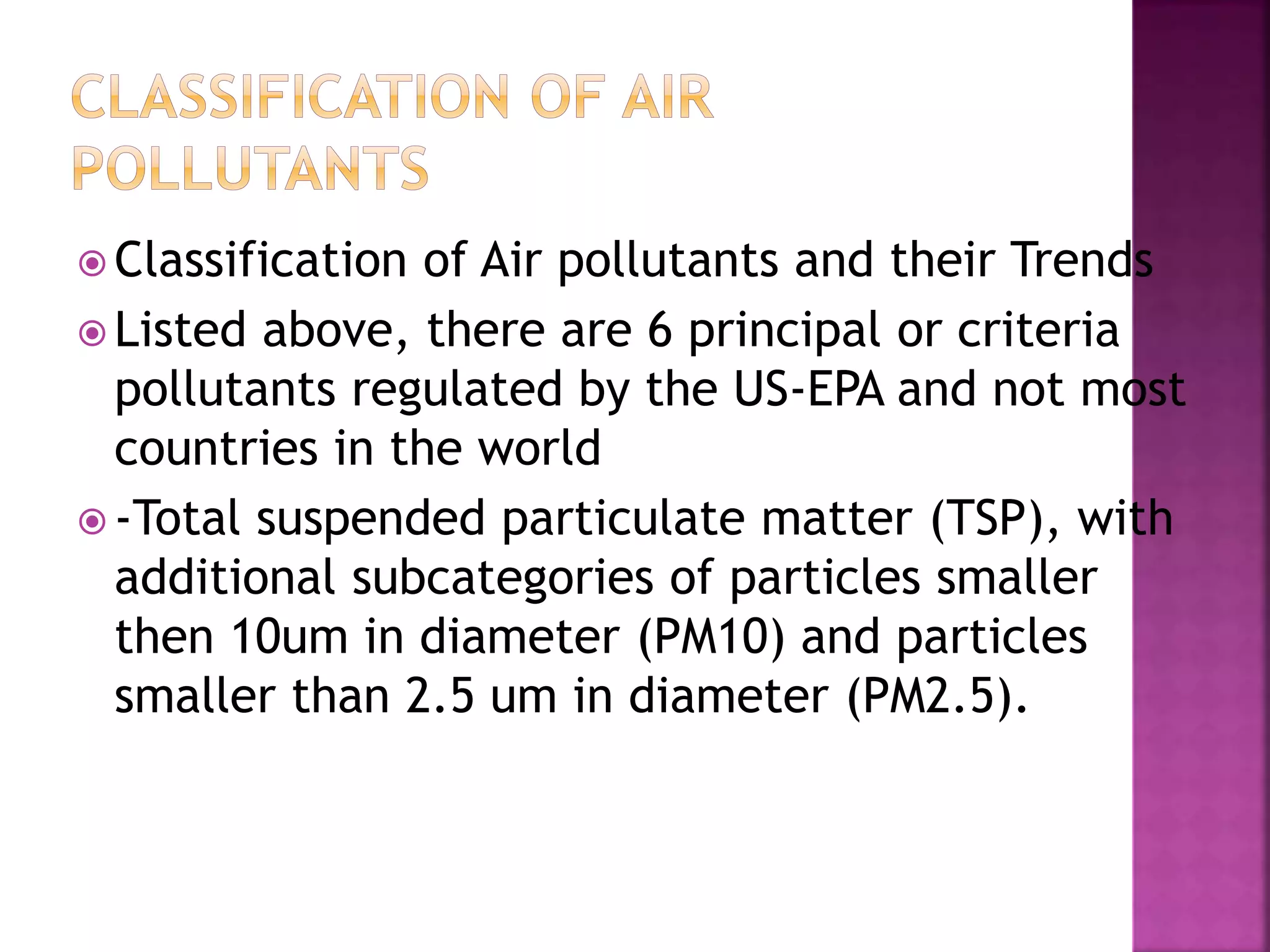 Air pollution presentation on ambient air | PPTX