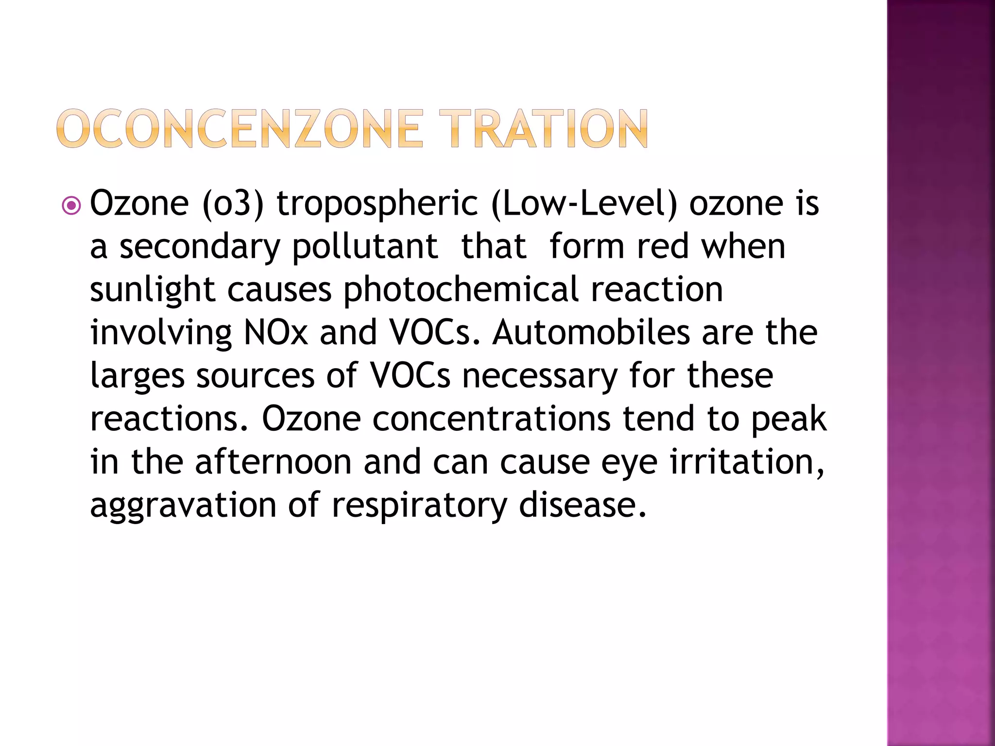 Air pollution presentation on ambient air | PPTX