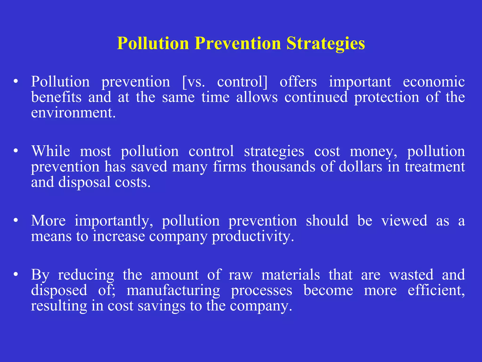 Air pollution prevention and control lecture 2018 | PPT