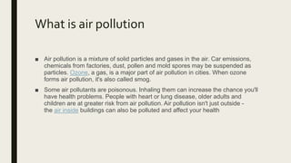 Air pollution te2 | PPT