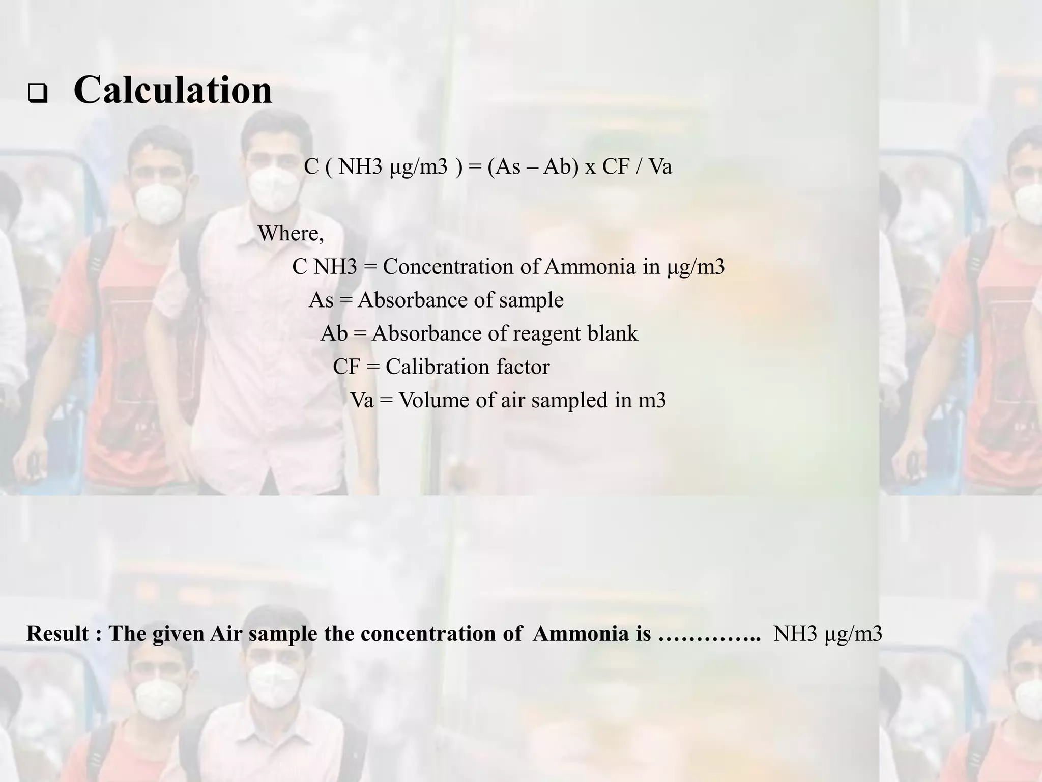 Guidelines For The Air Pollution Sampling & Analysis | PDF