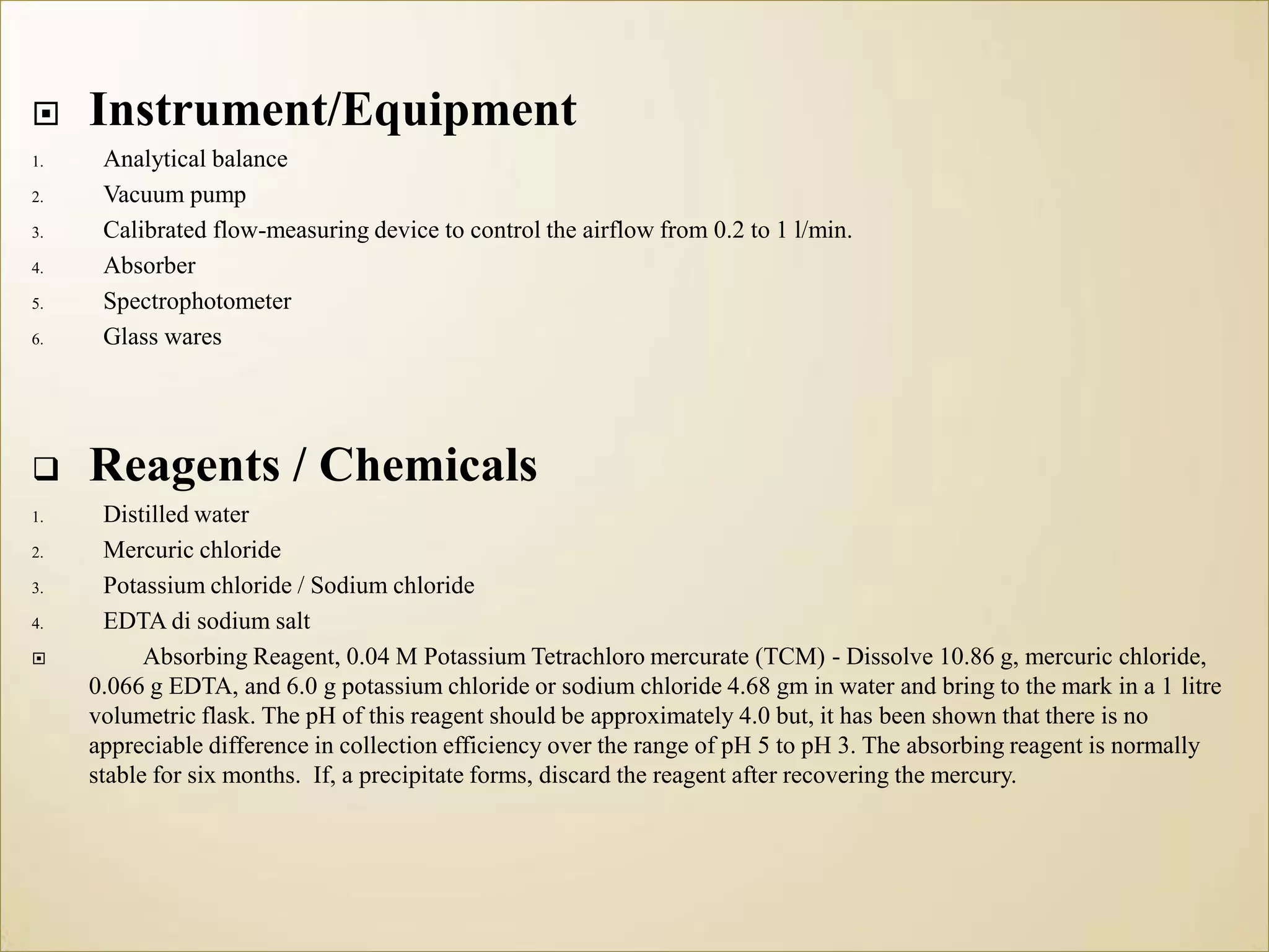 Guidelines For The Air Pollution Sampling & Analysis | PDF