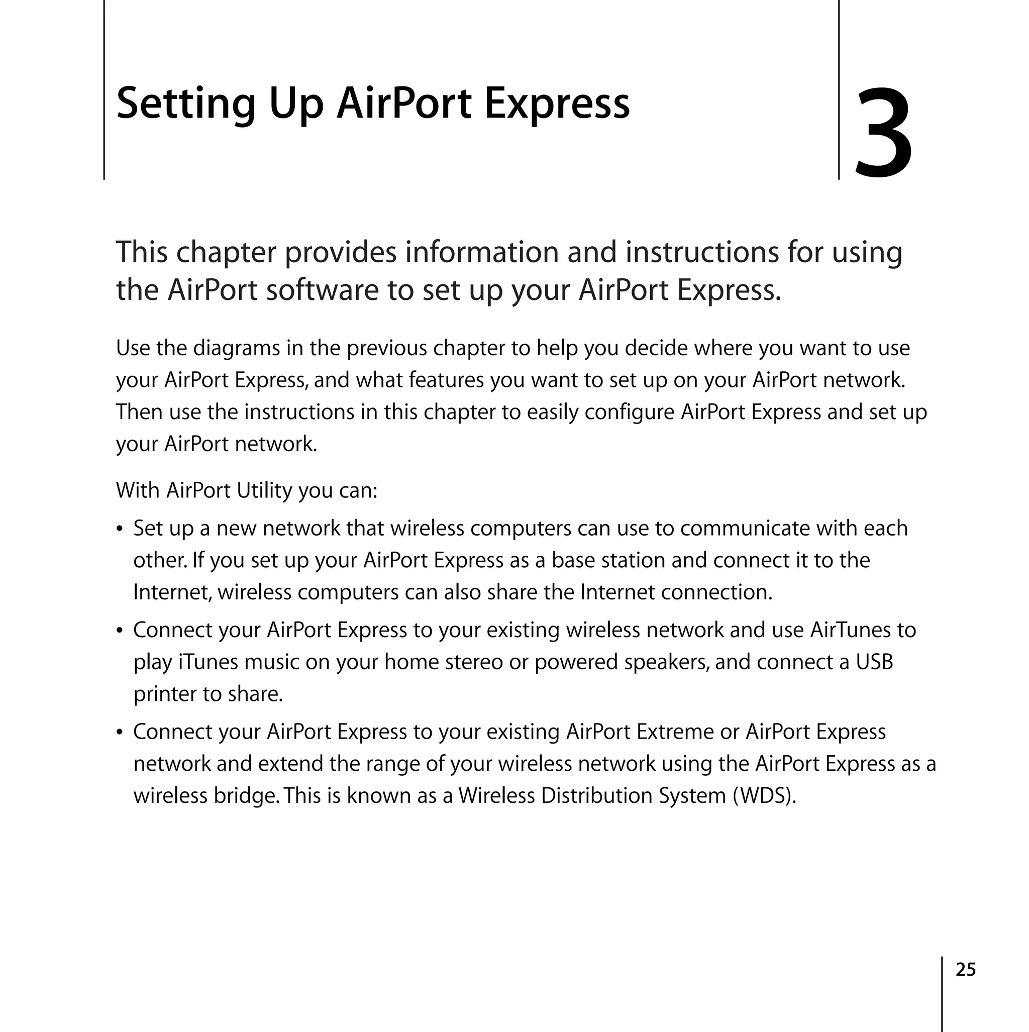AirPort Express Setup Guide | PDF