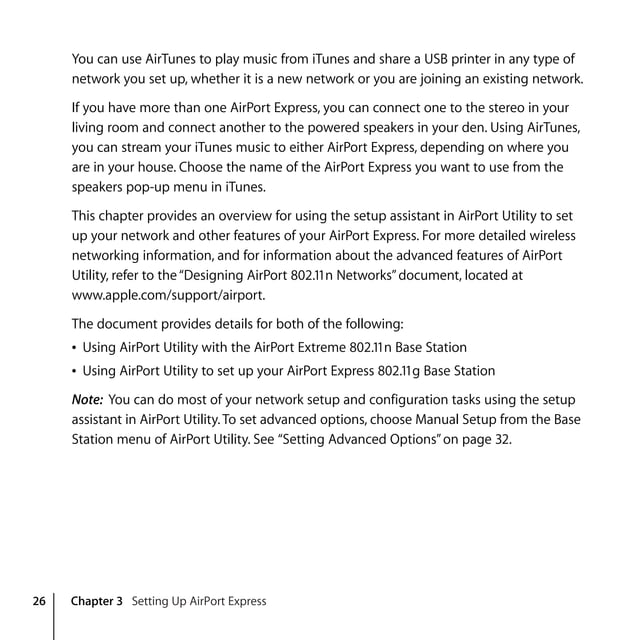 AirPort Express Setup Guide | PDF