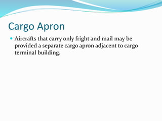 Airport apron and holding bays | PPTX