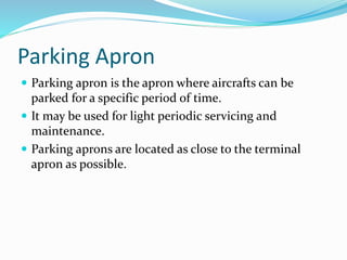 Airport apron and holding bays | PPTX