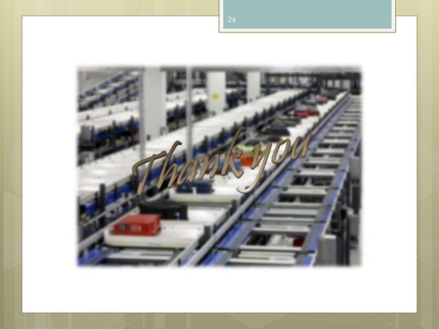 Airport Baggage Handling System | PPTX