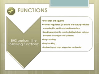 Airport Baggage Handling System | PPTX