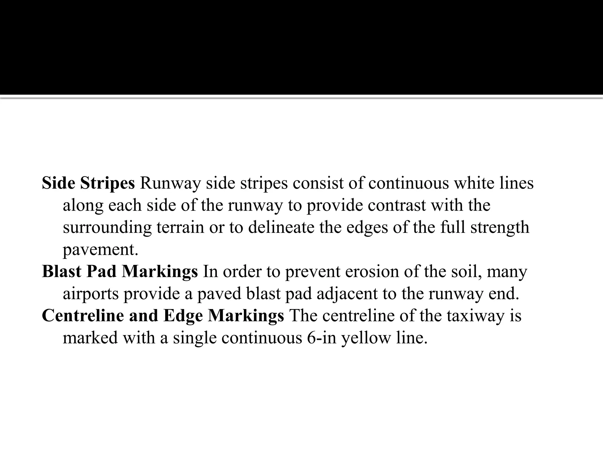 Airport capacity and airport marking | PPTX
