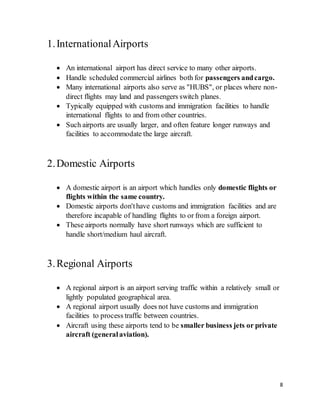 Airport component & layout seminar report | DOCX