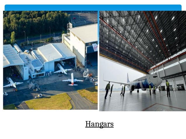 Airport Components Part2 ppt.pptx-Apron,Hangers,Terminal building | PPTX