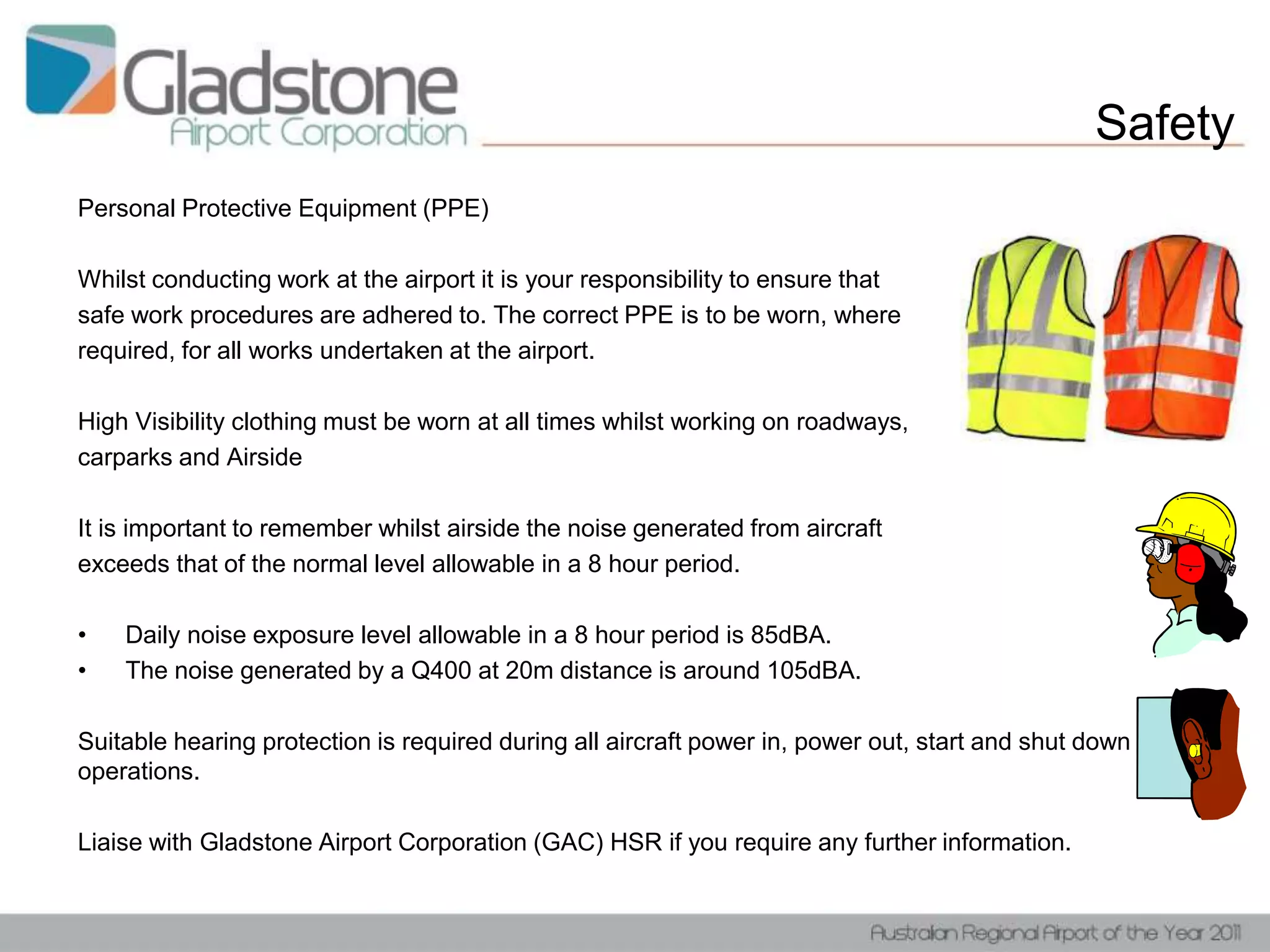 Airport contractor safety induction | PPTX