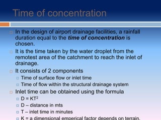 Airport drainage | PPTX