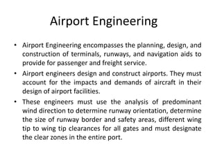 Airport engineering | PPTX