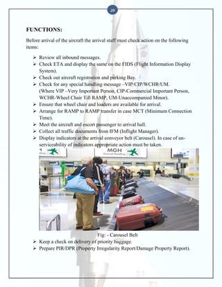 Airport handling procedure | PDF