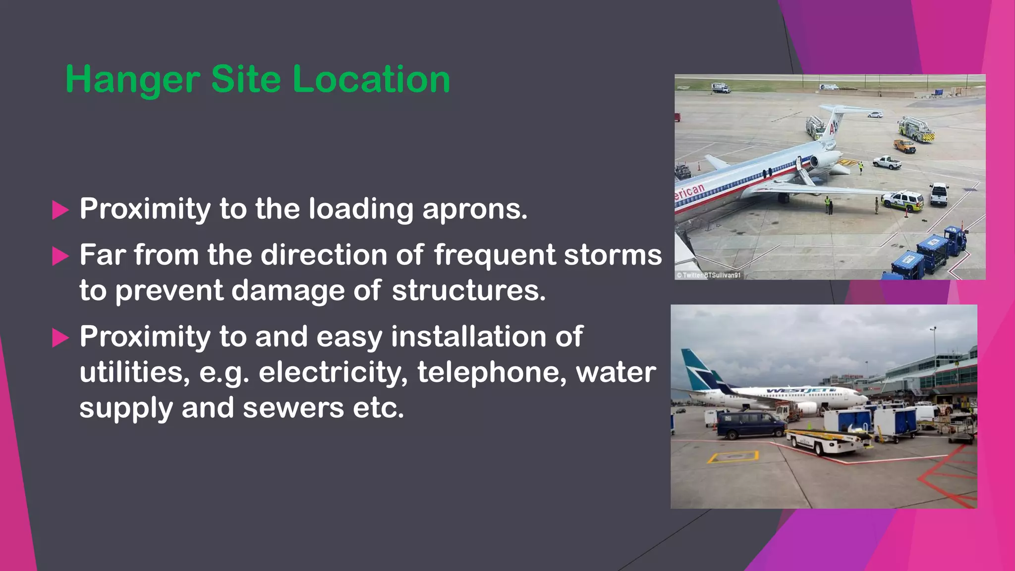 Airport hanger area | PDF