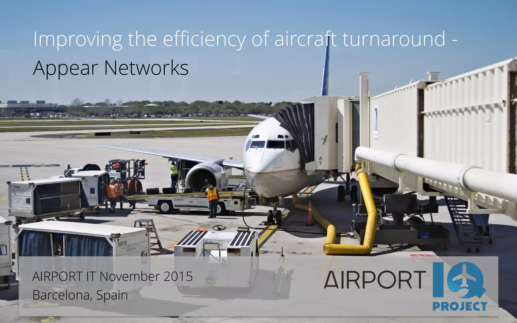 Improving the efficiency of aircraft turnaround | PDF