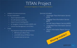 Improving the efficiency of aircraft turnaround | PDF