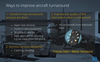 Improving the efficiency of aircraft turnaround | PDF