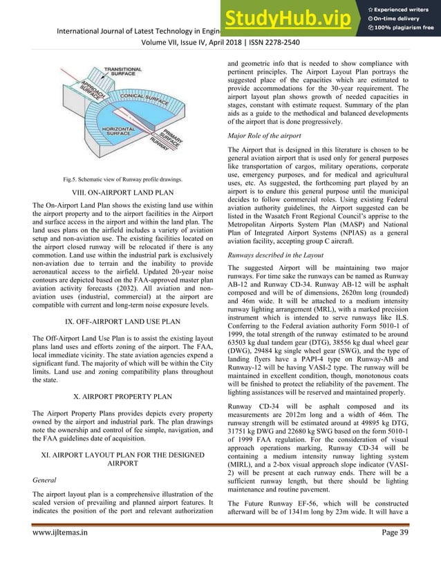 Airport Layout Plan For Efficient Airport Design | PDF