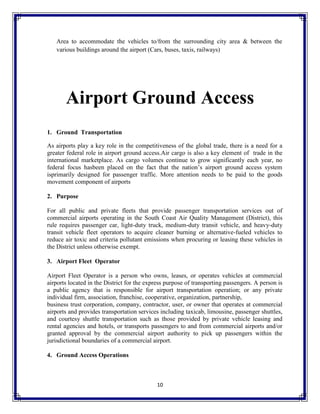 Airport Management 11 | DOCX