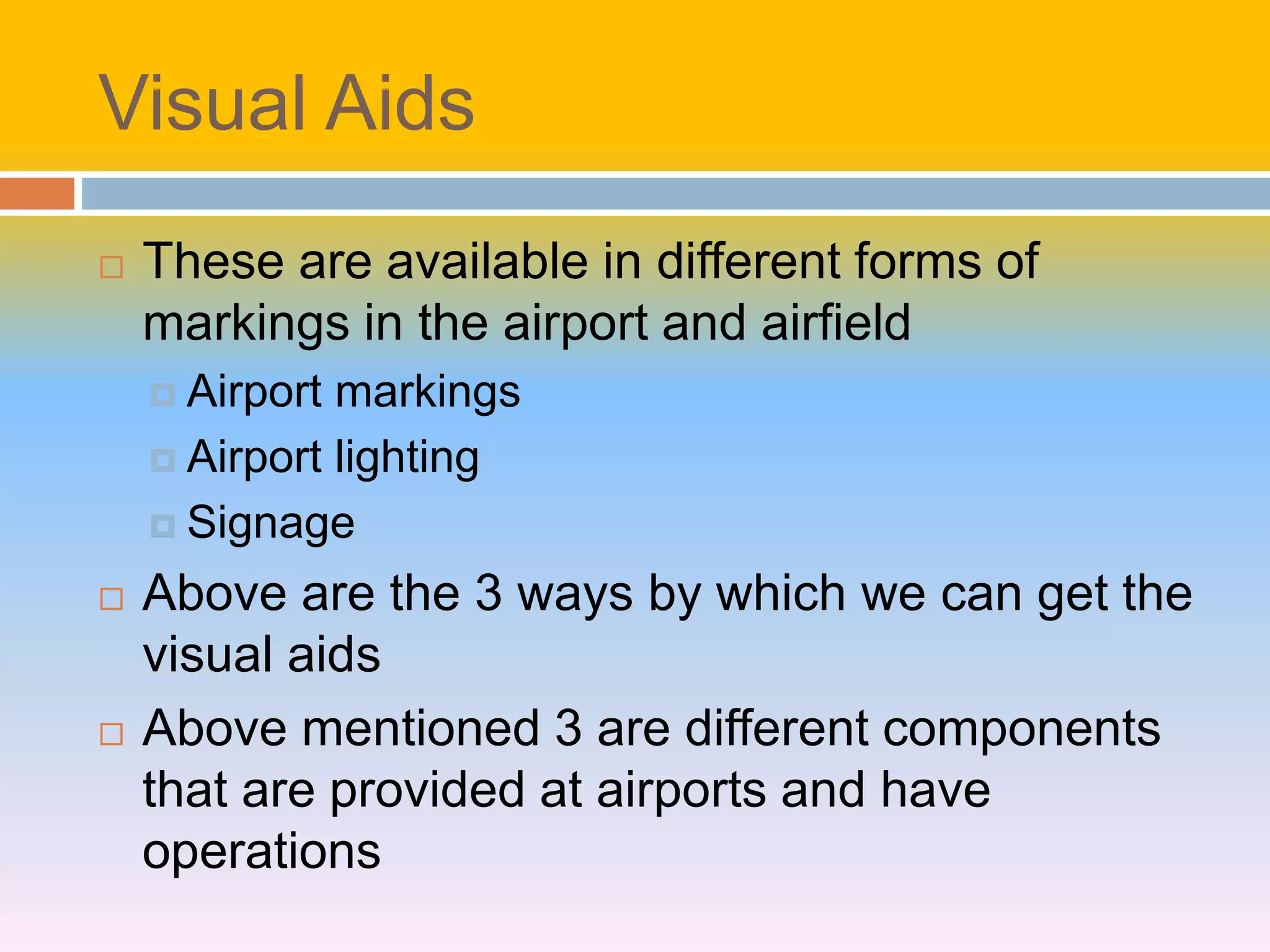 Airport marking | PPTX