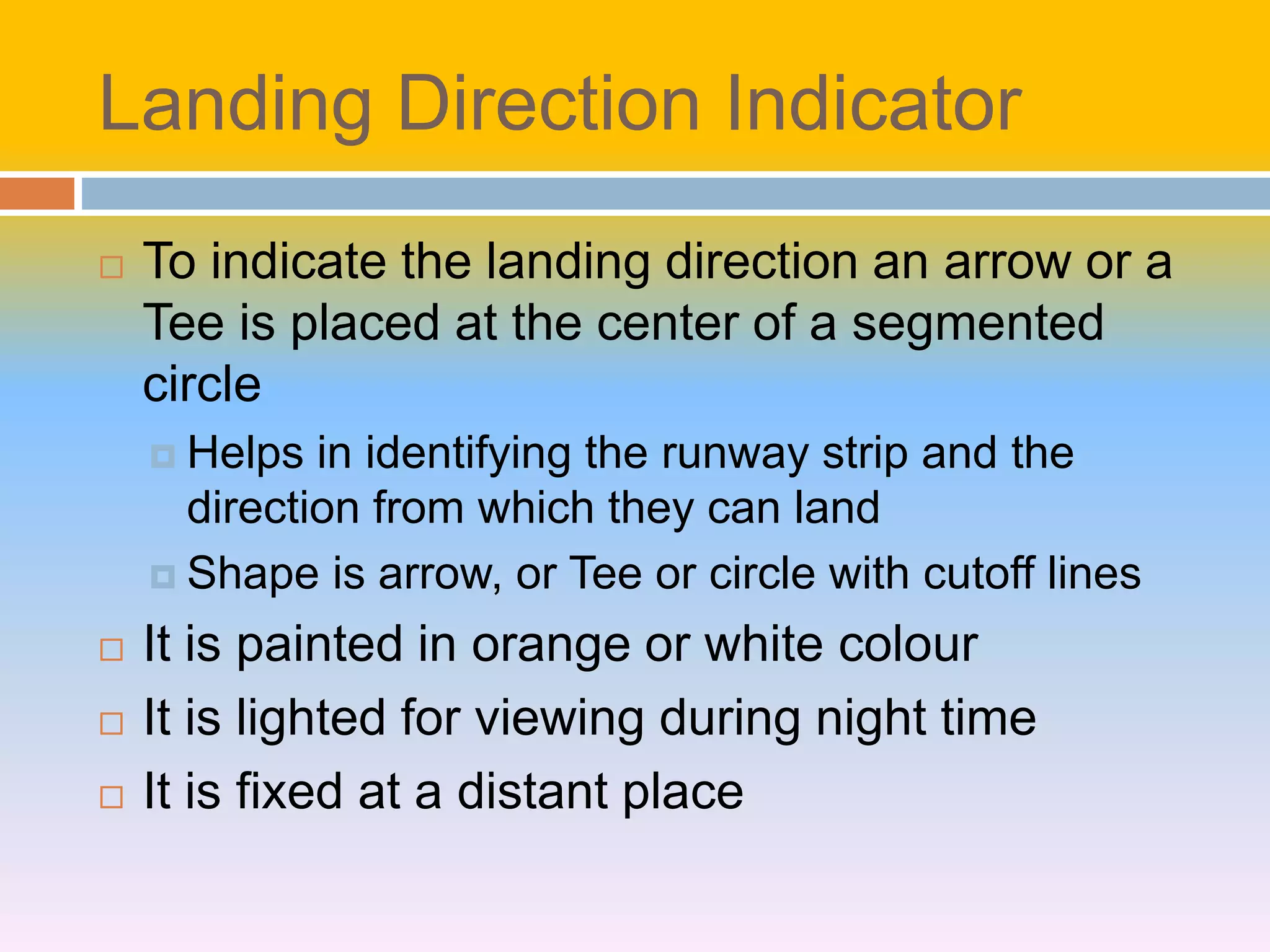 Airport marking | PPTX