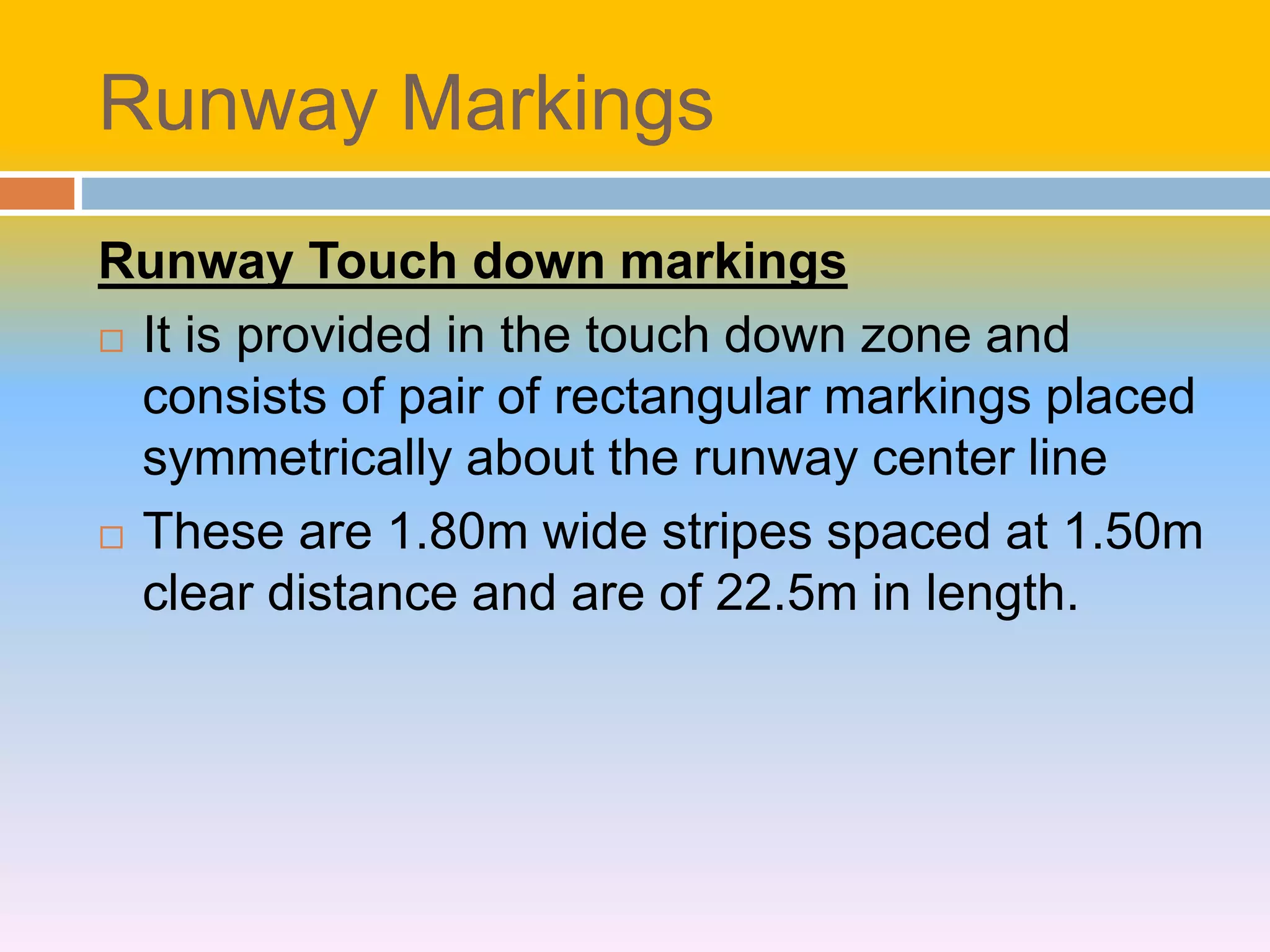 Airport marking | PPTX