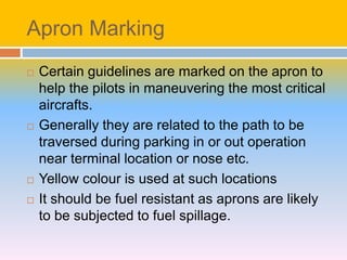 Airport marking | PPTX