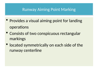 AIRPORT MARKING AND LIGHTING | PPT