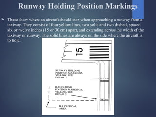 Airport Marking Runway Marking Taxiway marking Runway and taxiway ...