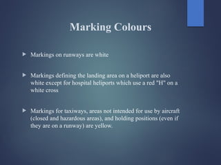 Airport Marking Runway Marking Taxiway marking Runway and taxiway ...