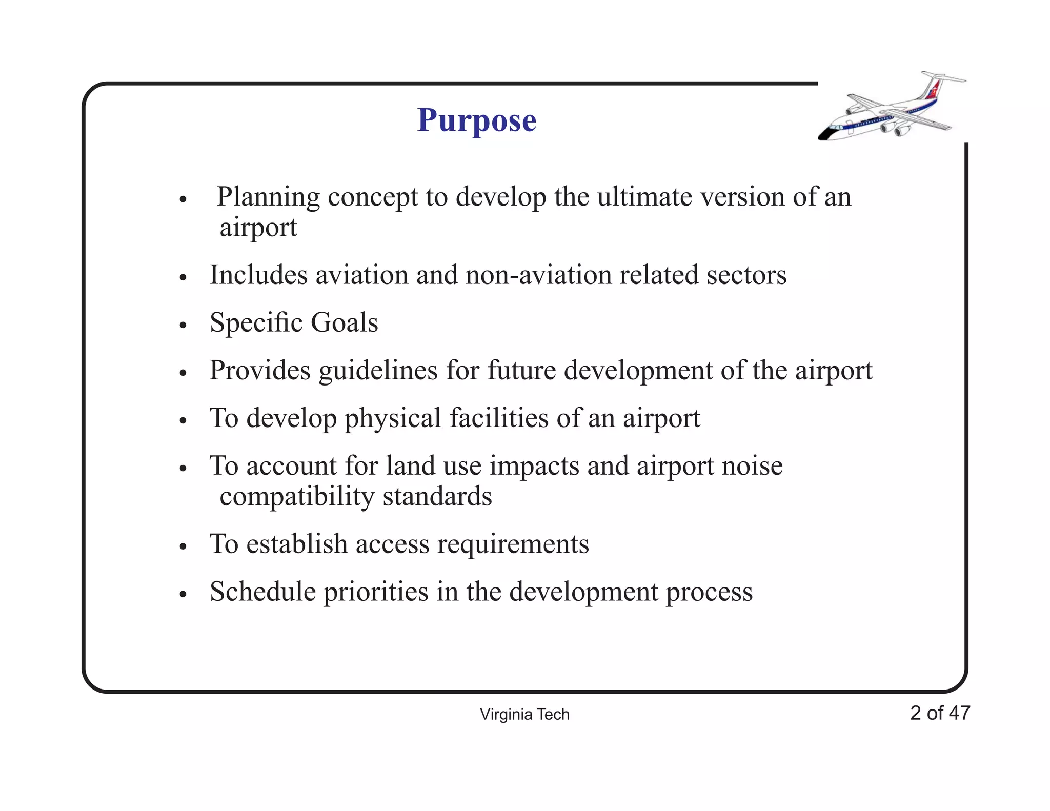 Airport master plan | PDF