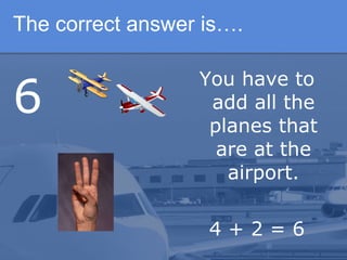 Airport Math | PPT | Air Travel | Travel Type